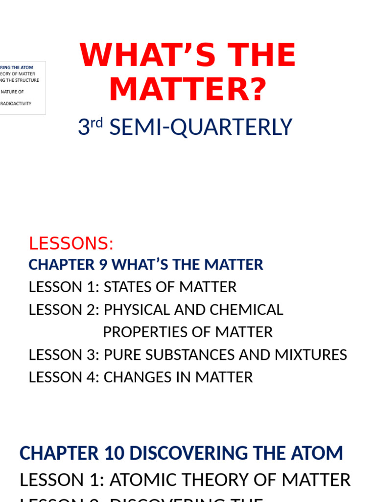 Science G8 3rd Quarter | PDF | Atoms | Ion