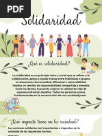 Mapa Mental de la Solidaridad Colectiva | PDF