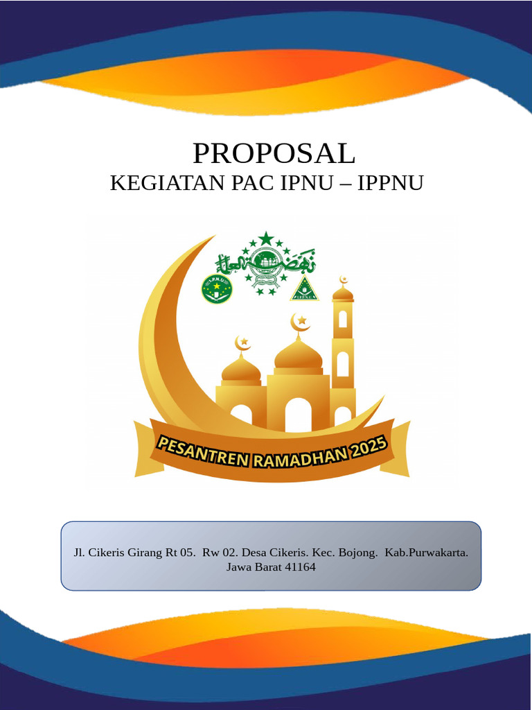 Proposal Pesantren Ramadhan 2025 | PDF