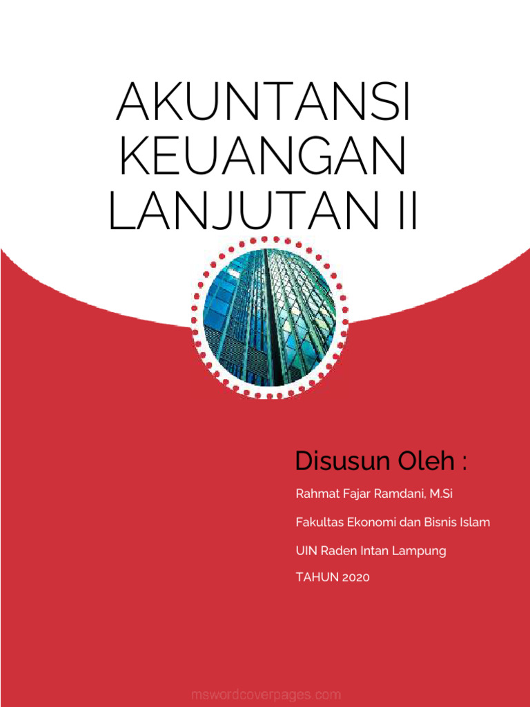 MODUL Akuntansi Keunagan Lanjutan 2 | PDF