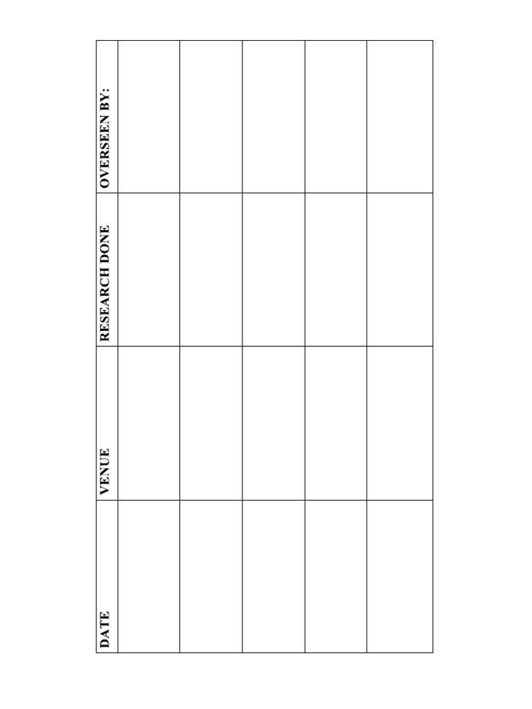 Research Plans | PDF