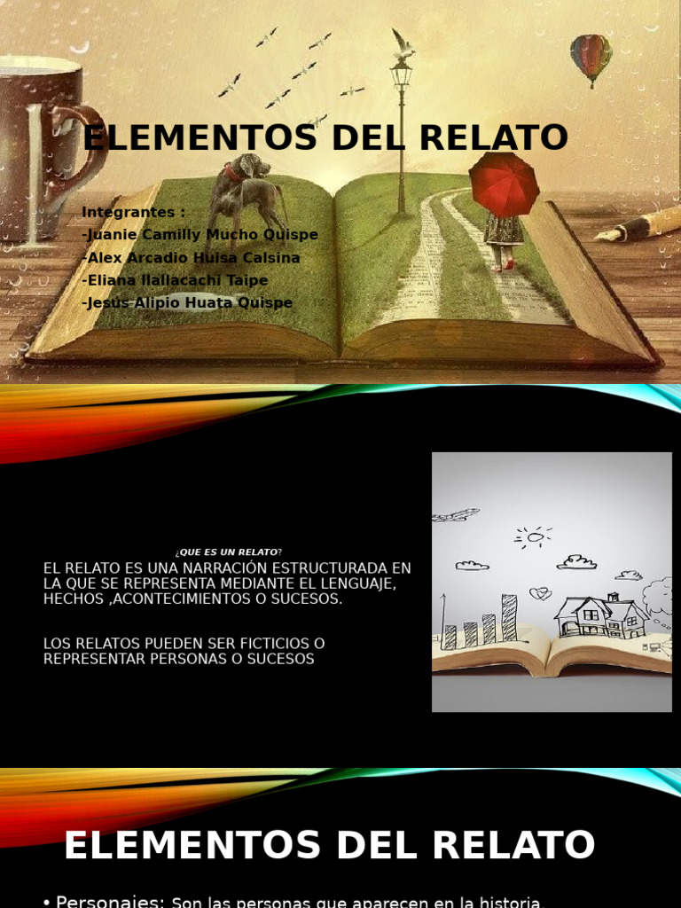 Elementos Del Relato | PDF