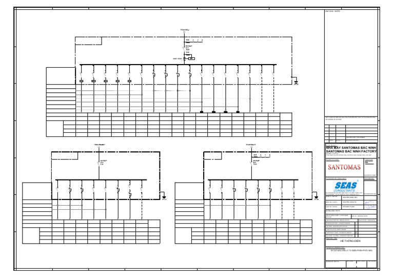 Ee-109 Single Line Diagram of 380v-Db-Light - Db-Maint - Db-Elv | PDF ...