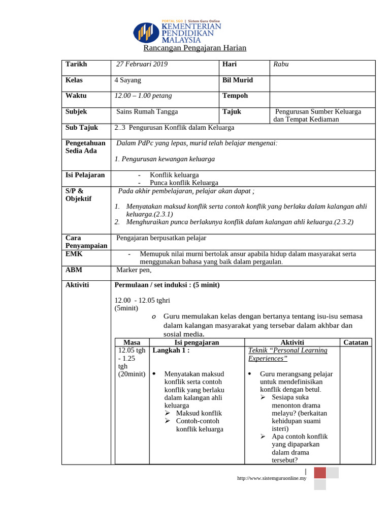 SRT Ting.4 Bab 2 (2.3.1-2.3.2) | PDF