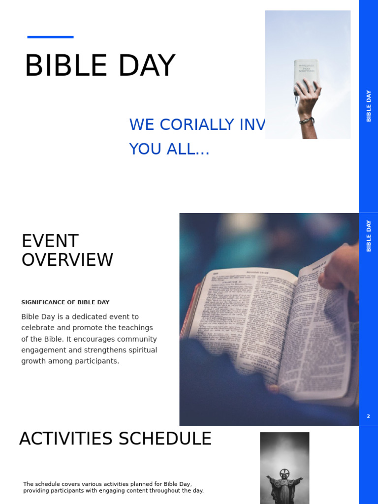 Presentation BIBLE | PDF