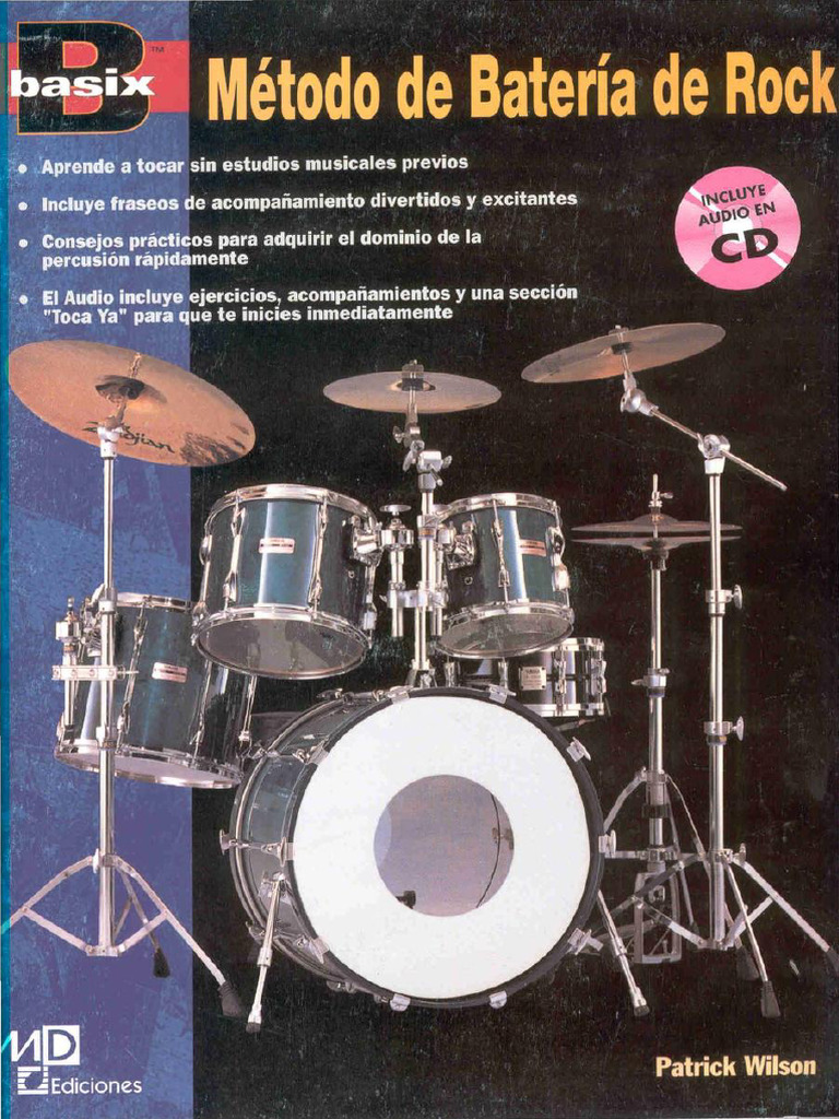 Pdfcoffee.com Basix Metodo de Bateria de Rock 2 PDF Free | PDF | Kit de batería | Musicología