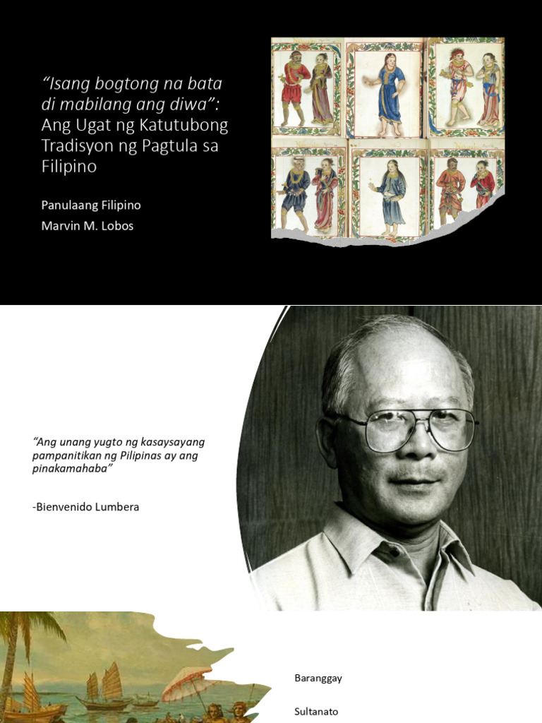 Isang Bogtong Na Bata Panulaang FIlipino | PDF