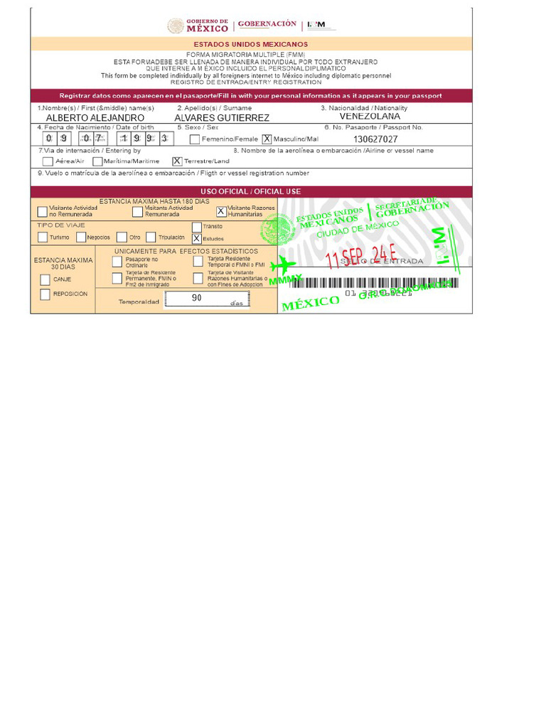 FM3 Mexico Erditg | PDF