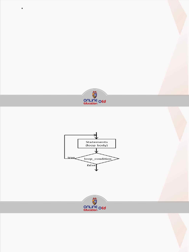 W6-Presentation03-The Do-While Loop | PDF | Control Flow | C++