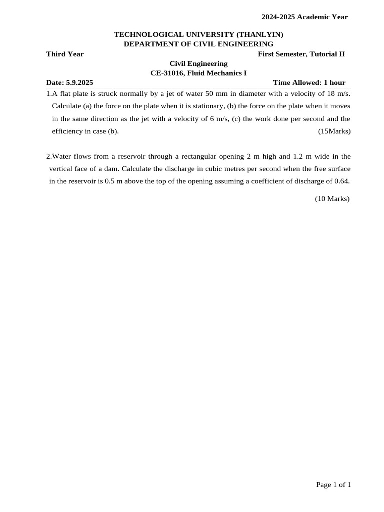 Tutorial Ii 2024 2025 Pdf