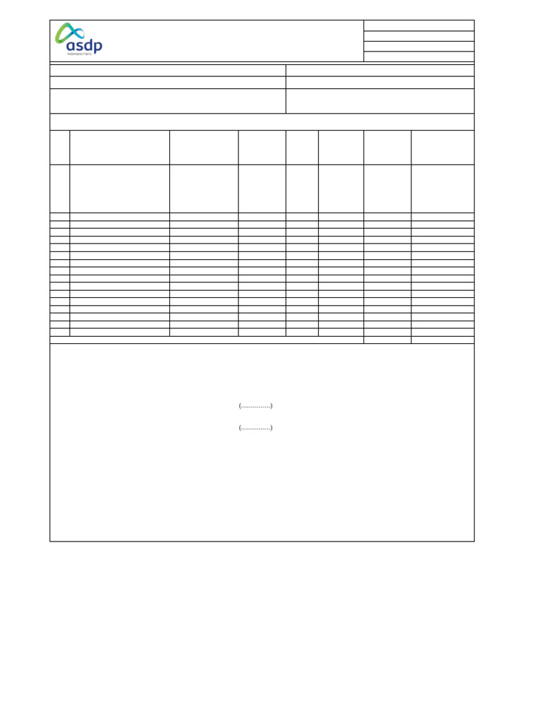 HP-105.00.02 Form Berita Acara Penyelesaian Pekerjaan (Jasa) ESG Road ...