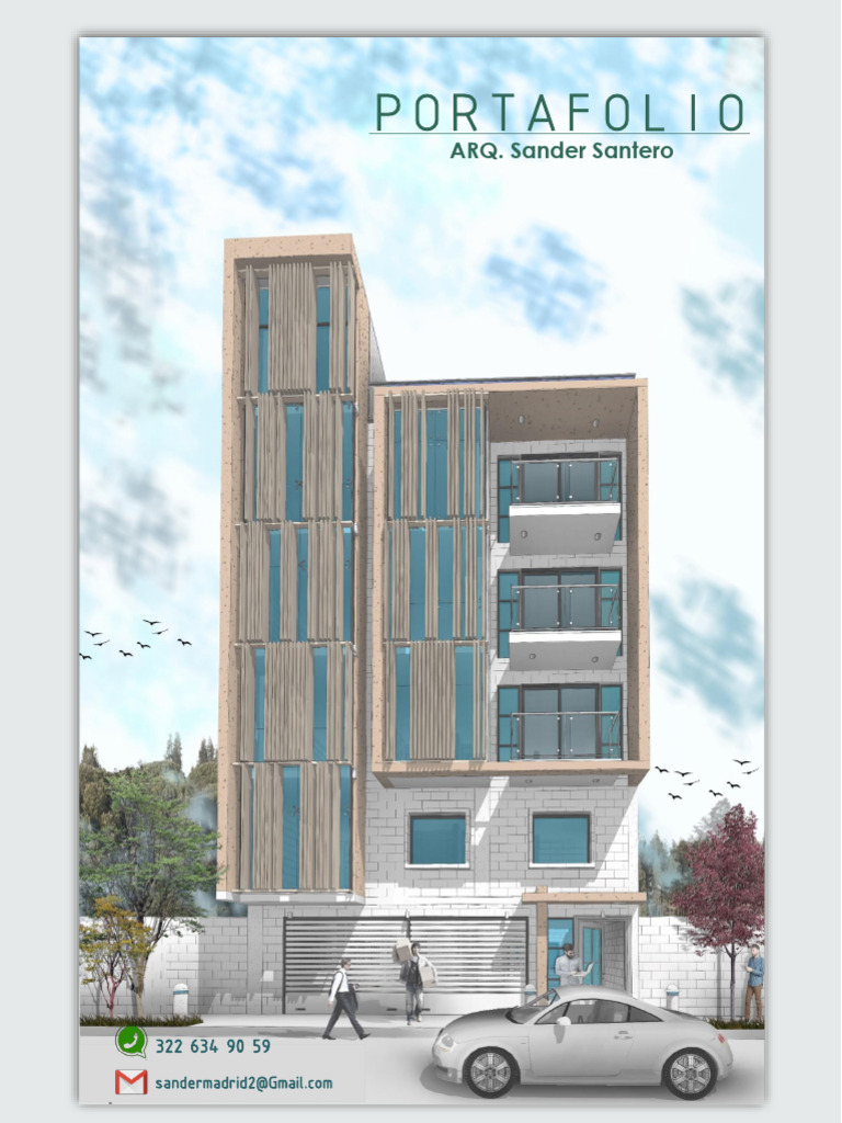 Portafolio | PDF | Autodesk Revit | Diseño