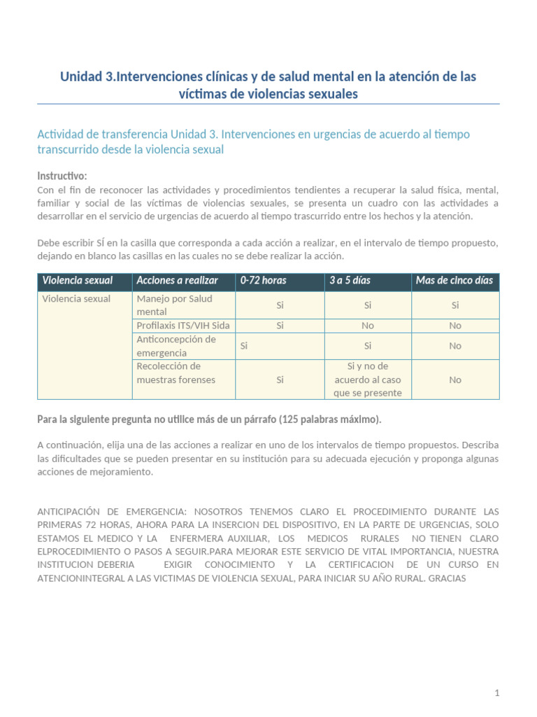 Actividad3_Evidencia2 (1) (1) | PDF | Cuidado de la salud | Medicina