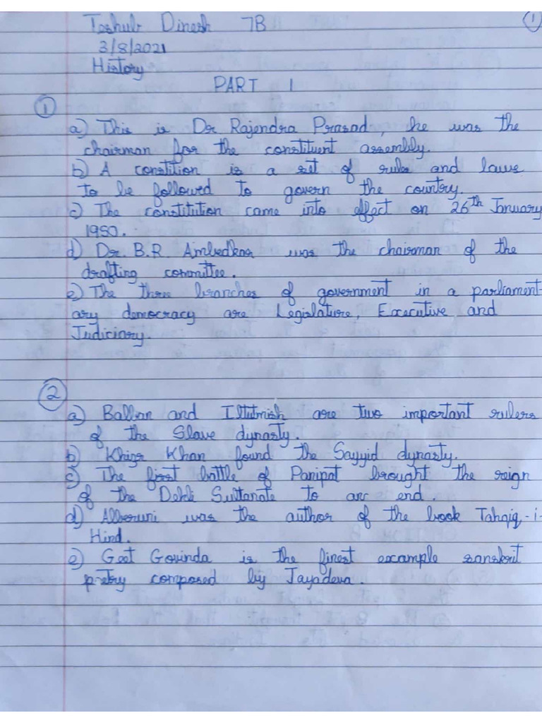 History unit 1 WK | PDF