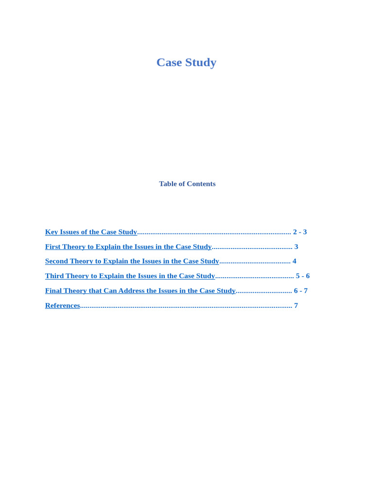 Internship Challenges: A Case Study Analysis | PDF | Transformational ...