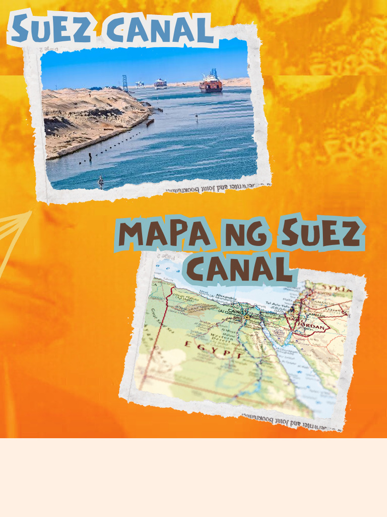 Mapa NG Suez Canal | PDF