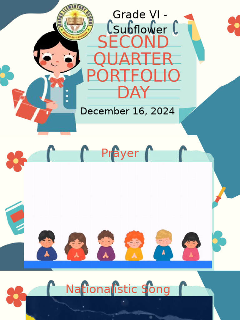 Second Quarter Portfolio Day | PDF