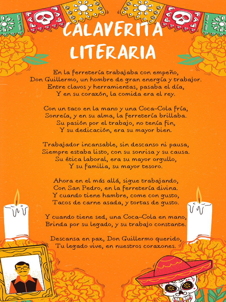 Calaverita Literaria Abuelito | PDF