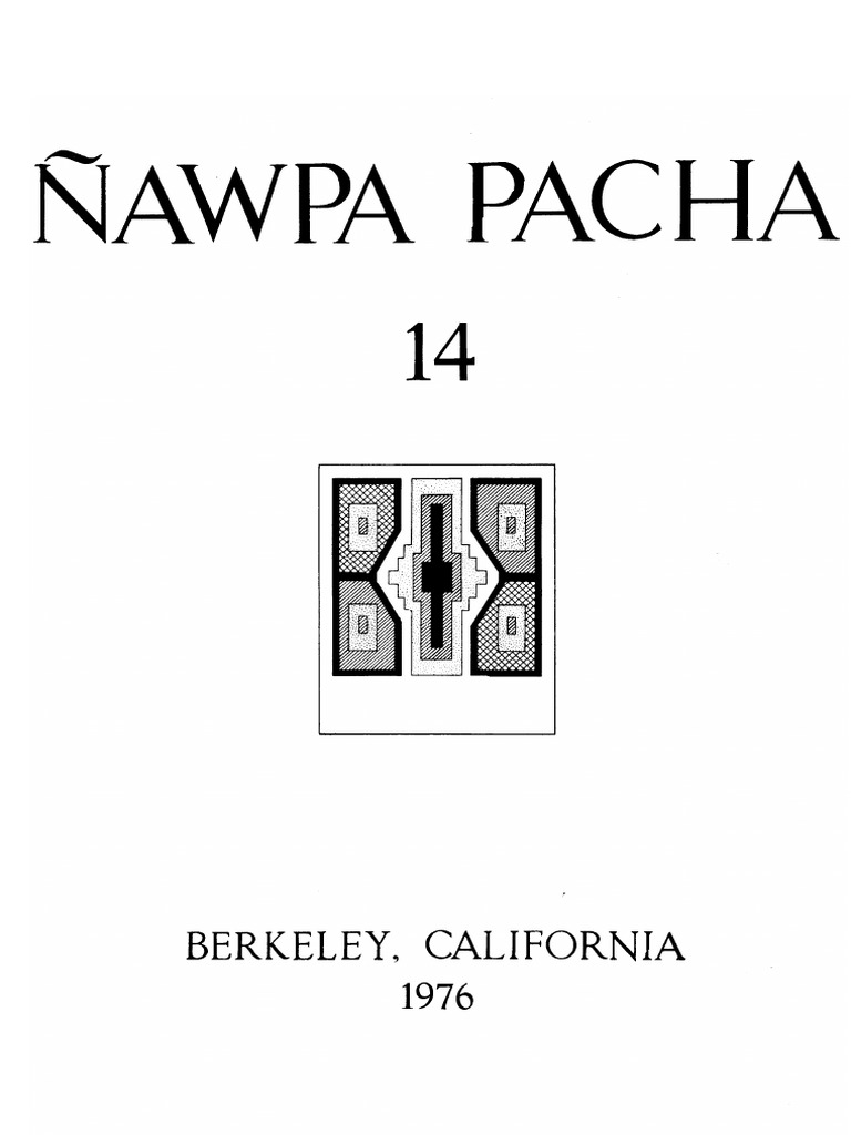 ÑawaPacha n14 | PDF