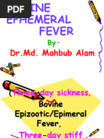 Bovine Ephemeral Fever | PDF | Virus | Medical Specialties