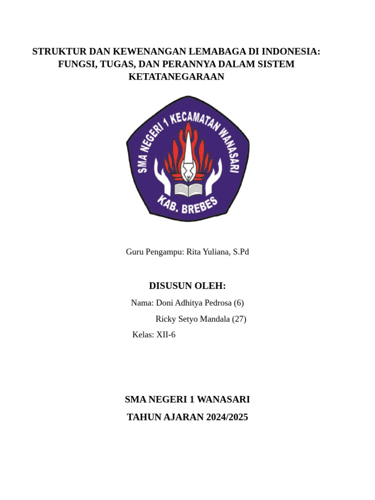 Fungsi MPR | PDF
