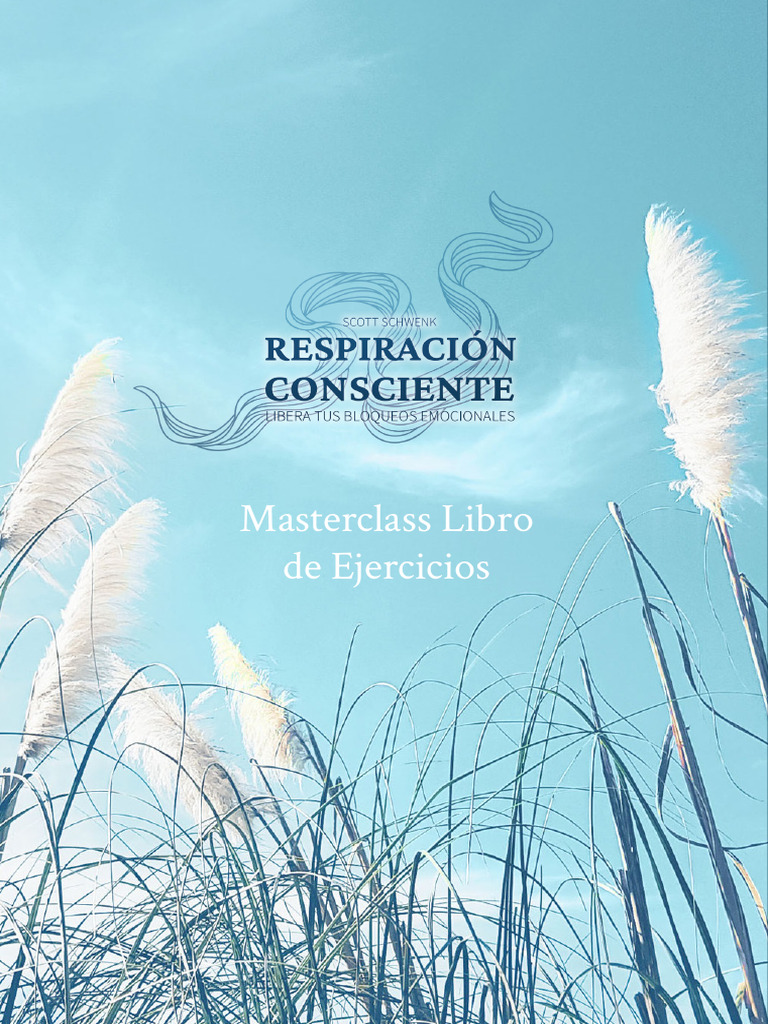 Respiracion Consciente Libro de Ejercicios de La Masterclass Editable ...