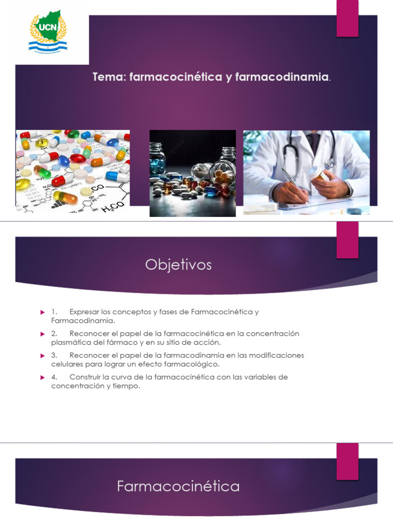 Farmacocinética y farmacodinamia | PDF | Medicamentos con receta | Farmacocinética