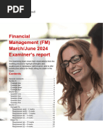 Acca Afm June 2025 Exam | PDF