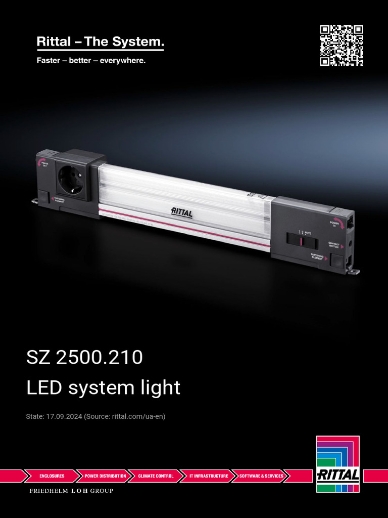 2500210-LED System Light | PDF | Ac Power Plugs And Sockets | Electricity