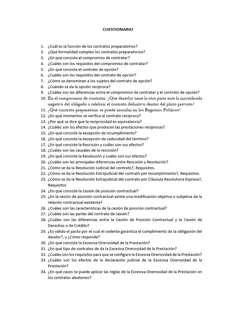 CUESTIONARIO II Fase | PDF