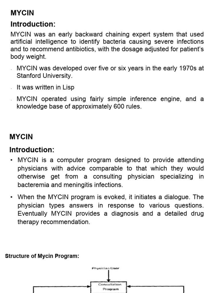 Unit 4 Mycin | PDF