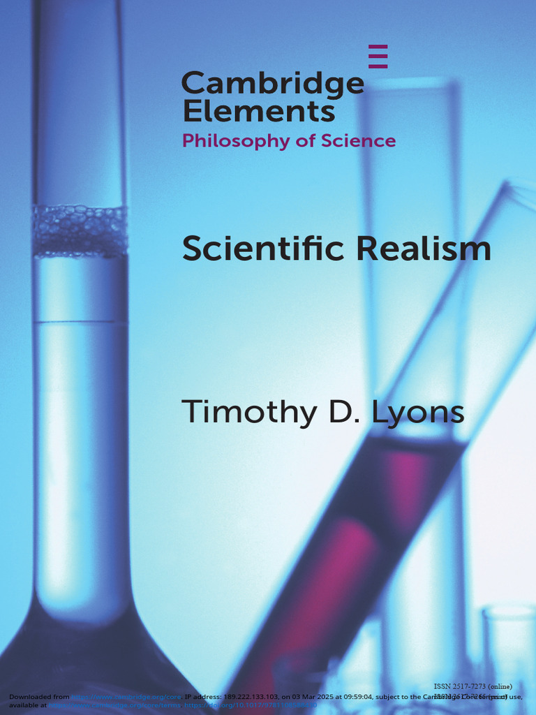 scientific-realism | PDF | Philosophical Realism | Reality