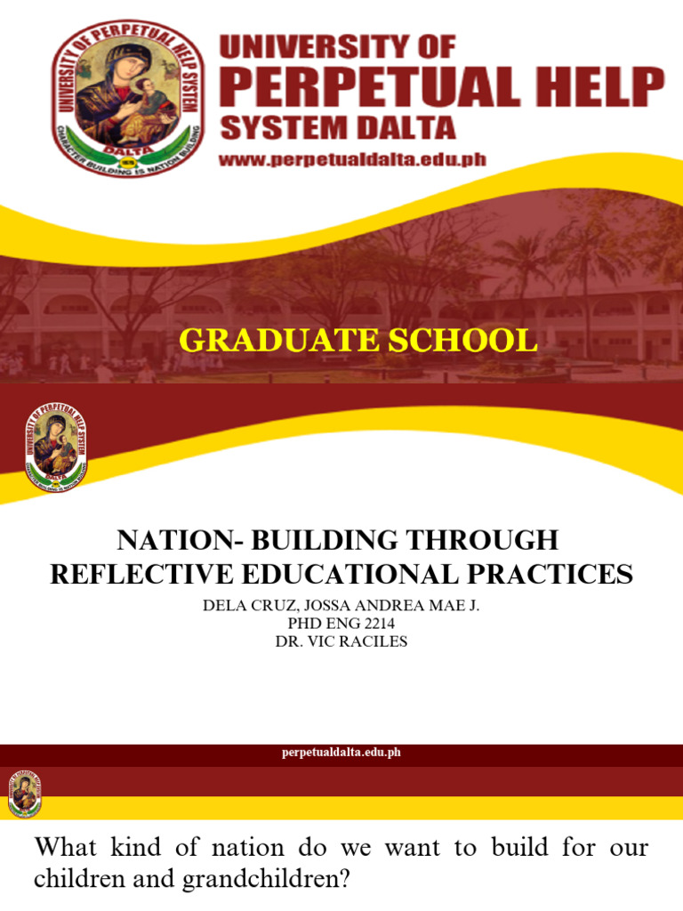 Education's Role in Nation-Building | PDF | Reflective Practice | Teachers