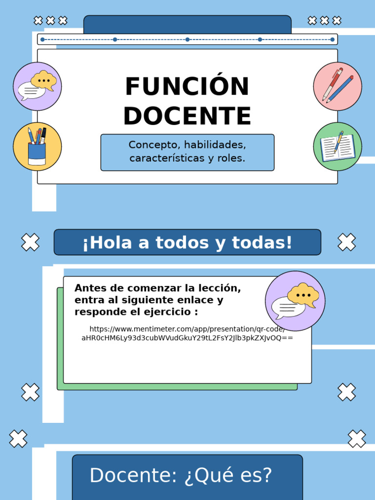 Función docente | PDF | Maestros | Enseñando