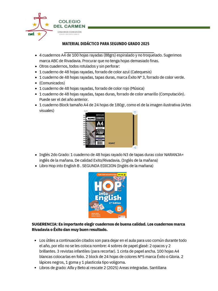 Material Didáctico Segundo Grado 2025 Pdf