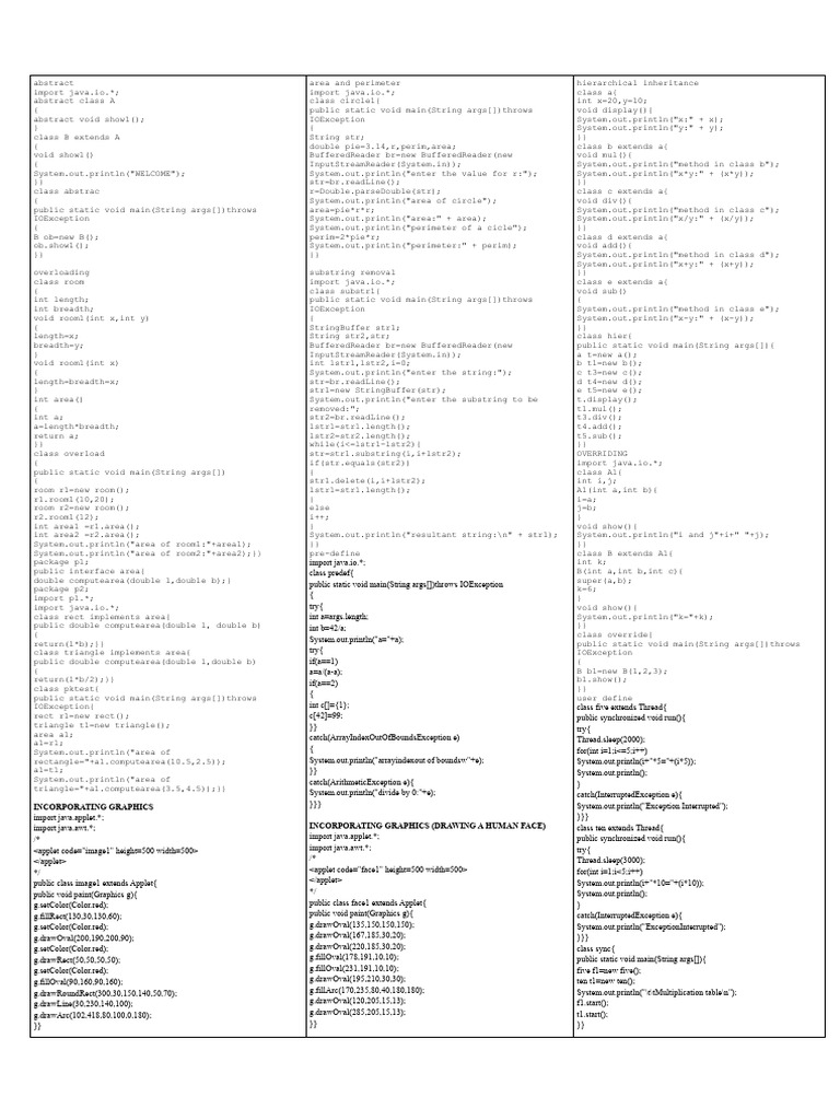 java | PDF | Software | Computer Science