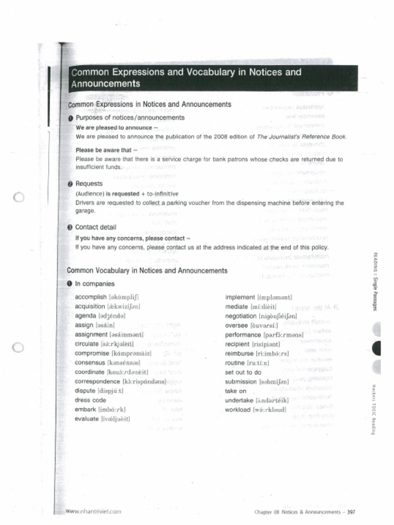 Hacker Toeic Reading Part 3 | PDF