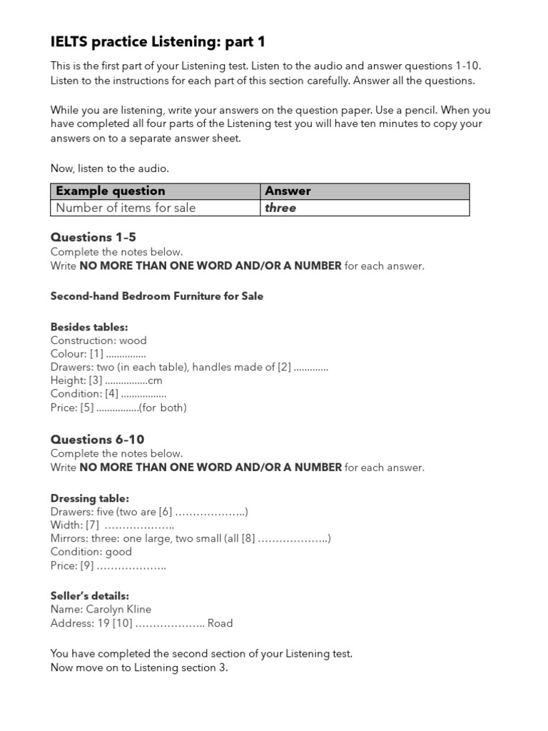 Ielts Practice Listening 2 Pdf Fertilizer International English