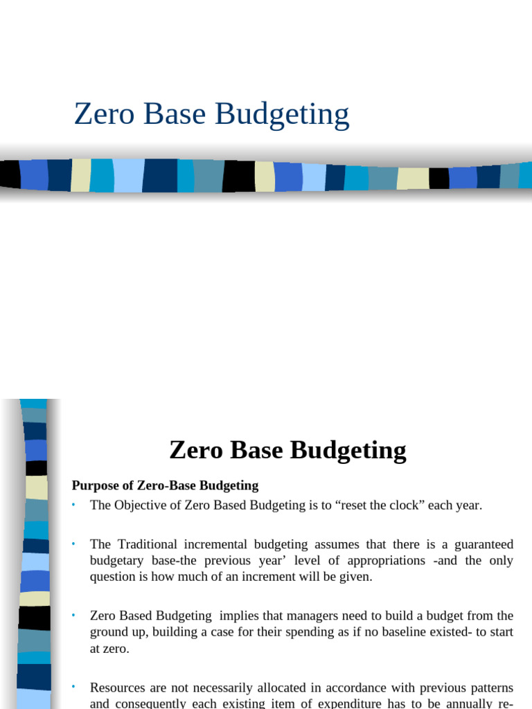 Understanding Zero-Based Budgeting | PDF | Economies | Business