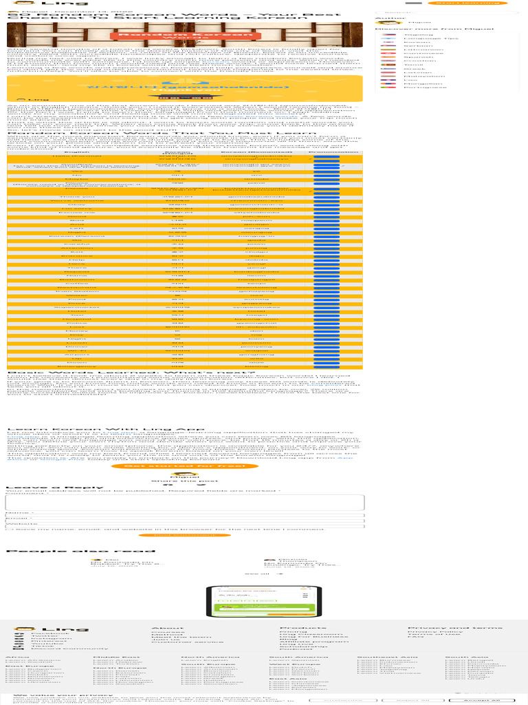 50 Random Korean Words - Your Best Checklist To Start Learning Korean ...