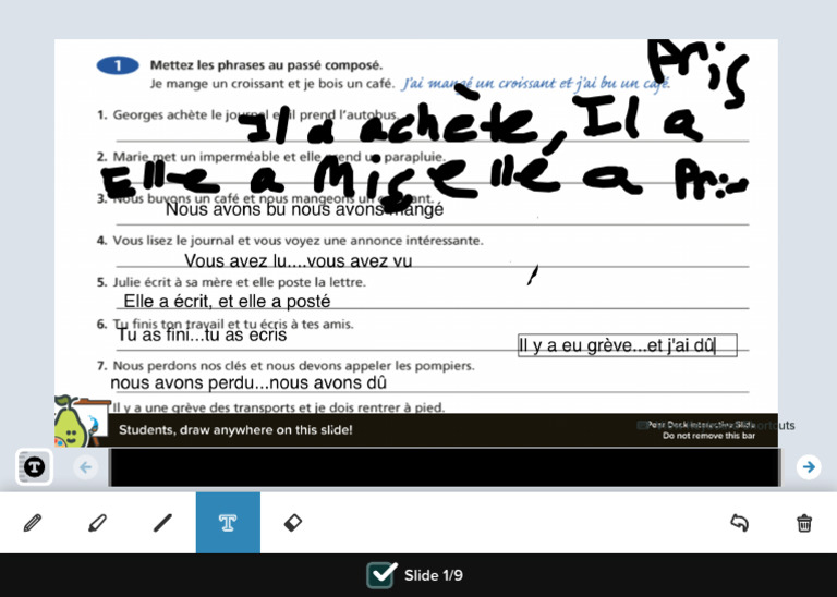 Slide 1 - Drawing Response Slide - Presentation Session Student - Pear ...