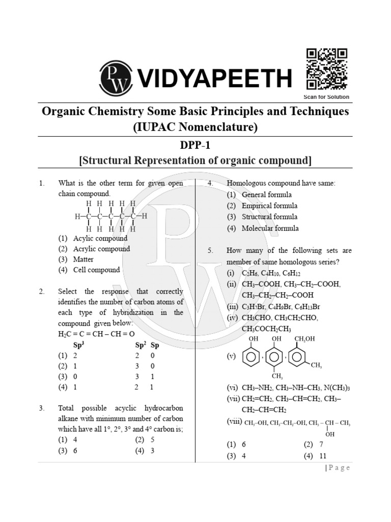 Chemistry Merge DPP -22_34_GOC_Dropper NEET NEW 2 | PDF