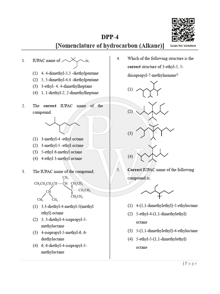 Chemistry Merge DPP - 22 - 34 - GOC - Dropper NEET NEW 8 | PDF