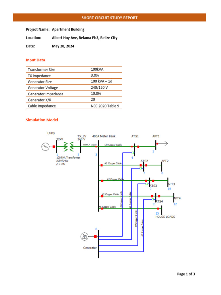 Short Circuit Calculation - 12 | PDF