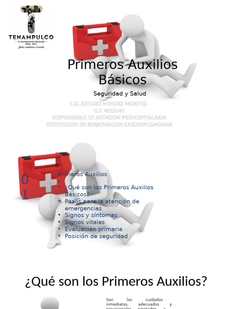 Primeros Auxilios Basicos | PDF | Reanimación cardiopulmonar | Sangrado