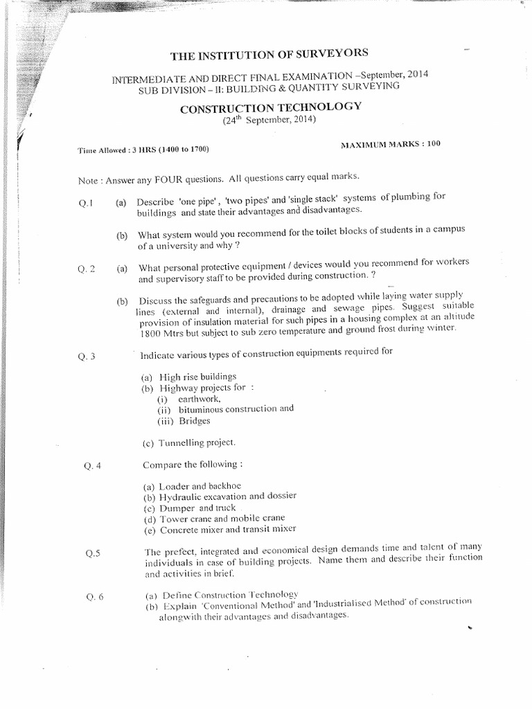 Construction Technology | PDF