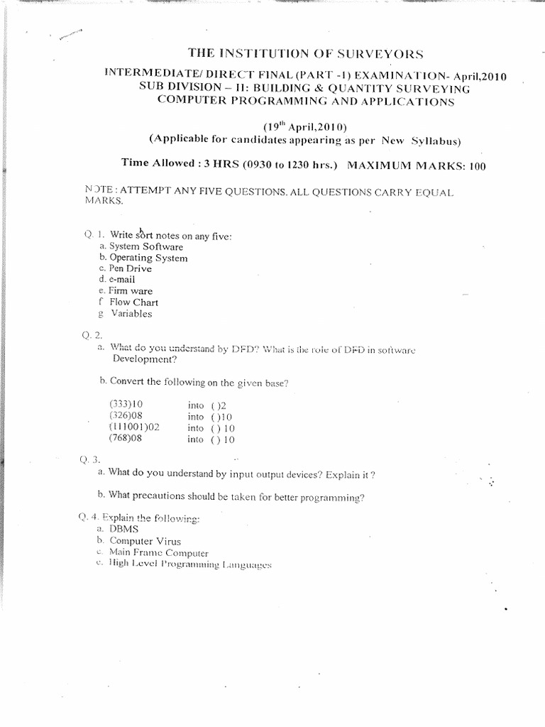 Computer Prog. | PDF