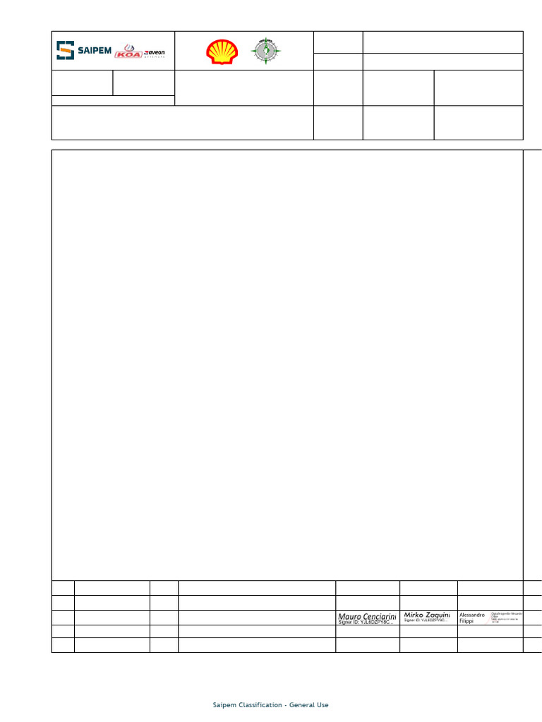 Bonga North Project Scope | PDF | Surveying