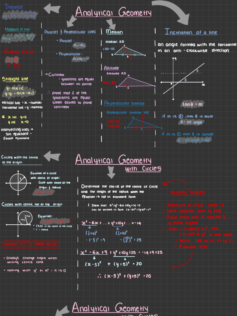 Analytical Geometry | PDF | Perpendicular | Line (Geometry)