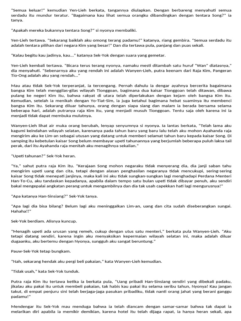 Memanah Rajawali Episode 006 | PDF